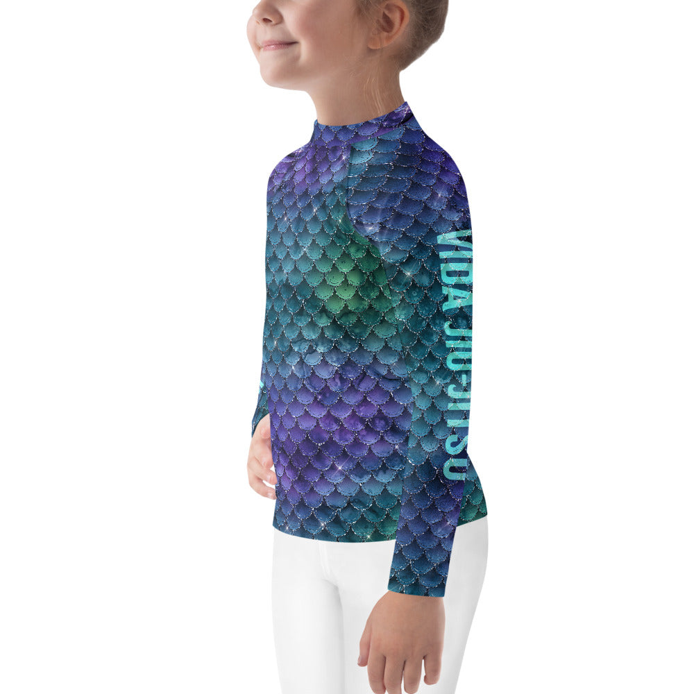 Mermaid Scales NoGi Kids Jiu-Jitsu Rash Guard – Vida Jiu-Jitsu Shop