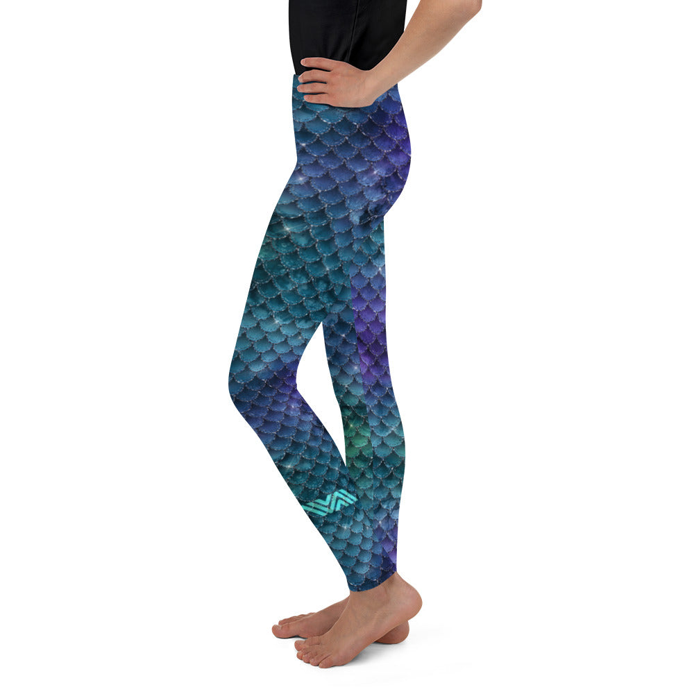 Mermaid Scales Youth Jiu-Jitsu Spats - BJJ Yoga Leggings – Vida Jiu ...